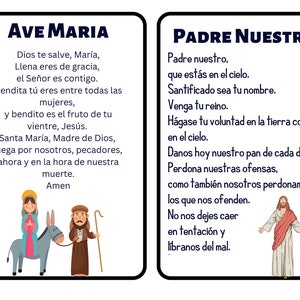 Spanish Catholic Prayer Booklet: 25 Traditional Prayers (printable PDF ...