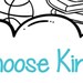 Choose Kind Bookmarks: Black, White, and Aqua (printable PDF) - Etsy