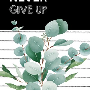 Eucalyptus Theme Classroom Poster Set | Growth Mindset | 10 Printables ...