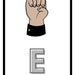 ASL Sign Language Alphabet Posters | Hearing-impaired | Special ...
