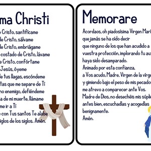 Spanish Catholic Prayer Booklet: 25 Traditional Prayers (printable PDF ...