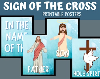 Teach the Sign of the Cross - Etsy Canada