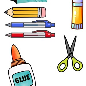 Supplies You Will Need | Cut-outs for Classroom Whiteboard | Classroom ...
