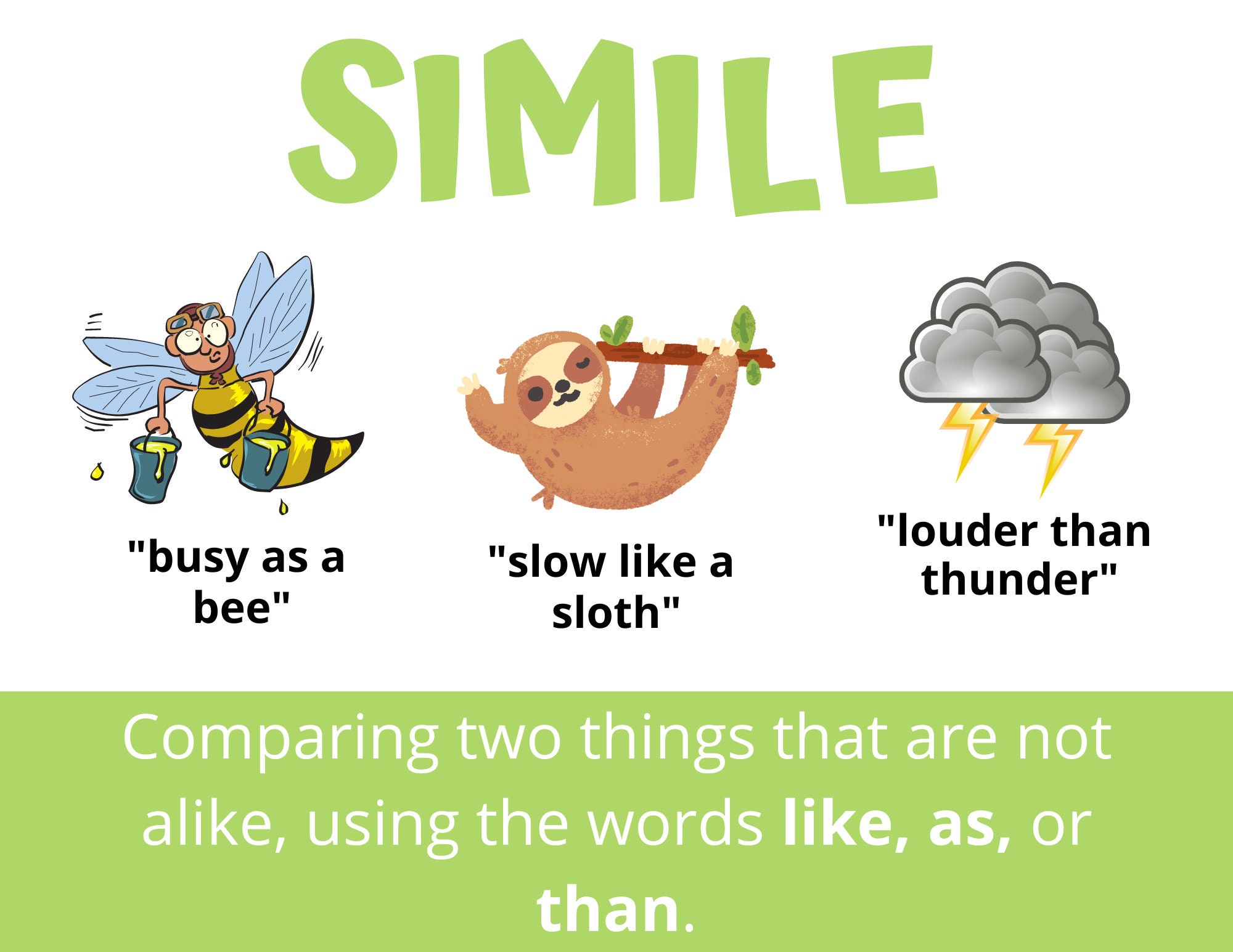 Simile Poster