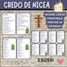Credo De Nicea | Spanish Prayer Printable | 3 Sizes | Prayer Wallet ...