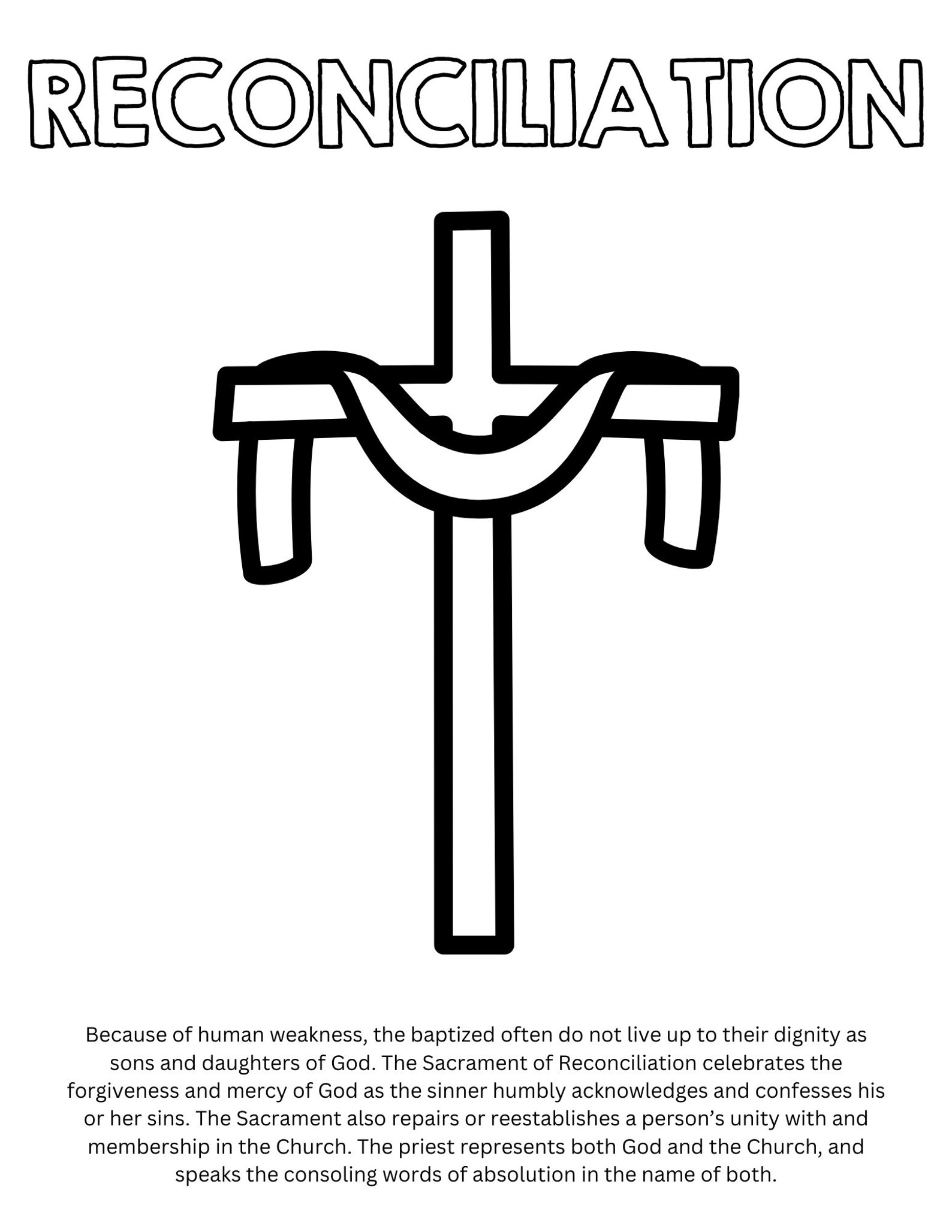 Seven Sacraments of the Catholic Church Sunday School Religious ...