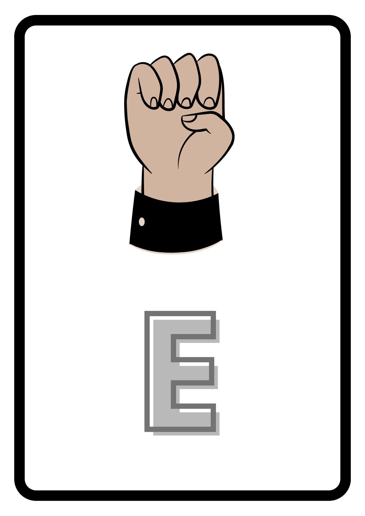 ASL Sign Language Alphabet and Numbers Poster Set for Classroom ...