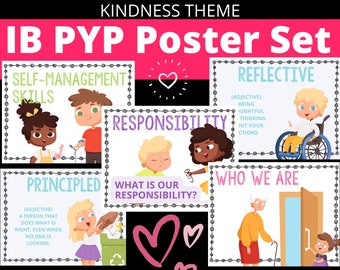 IB Learner Profile - Classroom Posters (printable Download) - Etsy