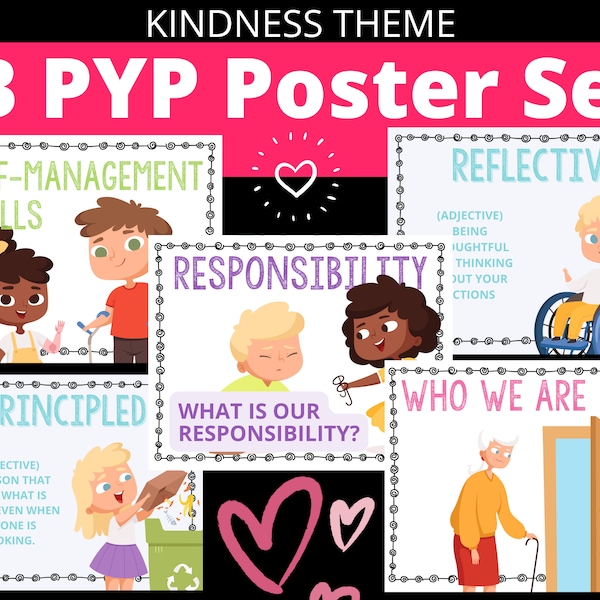 Pyp Learner Profile - Etsy Pyp Learner Profile - Etsy