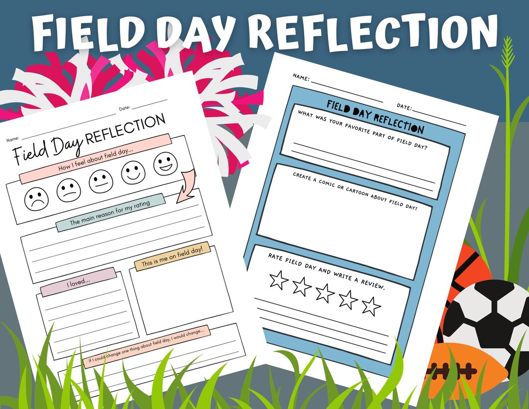 Field Day Reflection Forms | Worksheet | IB PYP | Seesaw | Reflect in ...