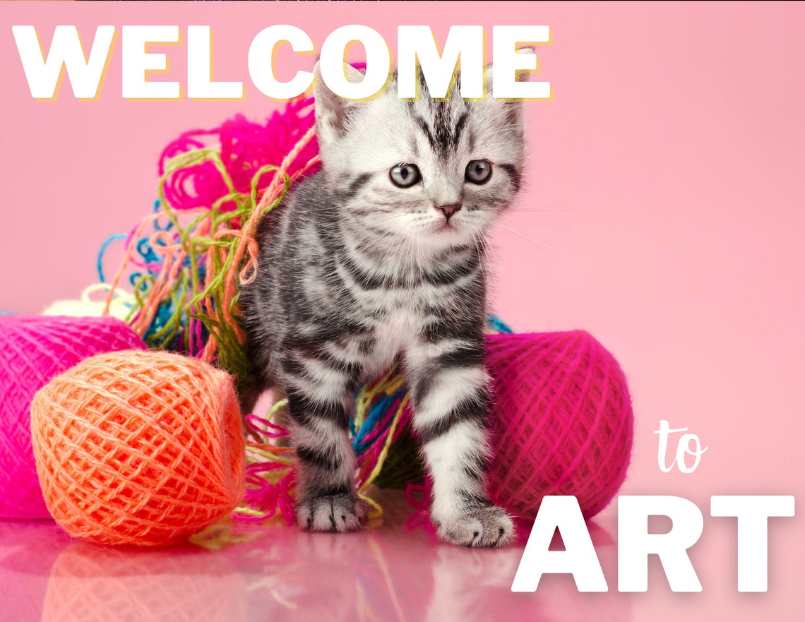 Classroom Quotes Printable Posters | CUTE Cat Theme | Positive Quotes ...