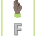 ASL Sign Language Alphabet Posters | Hearing-impaired | Special ...