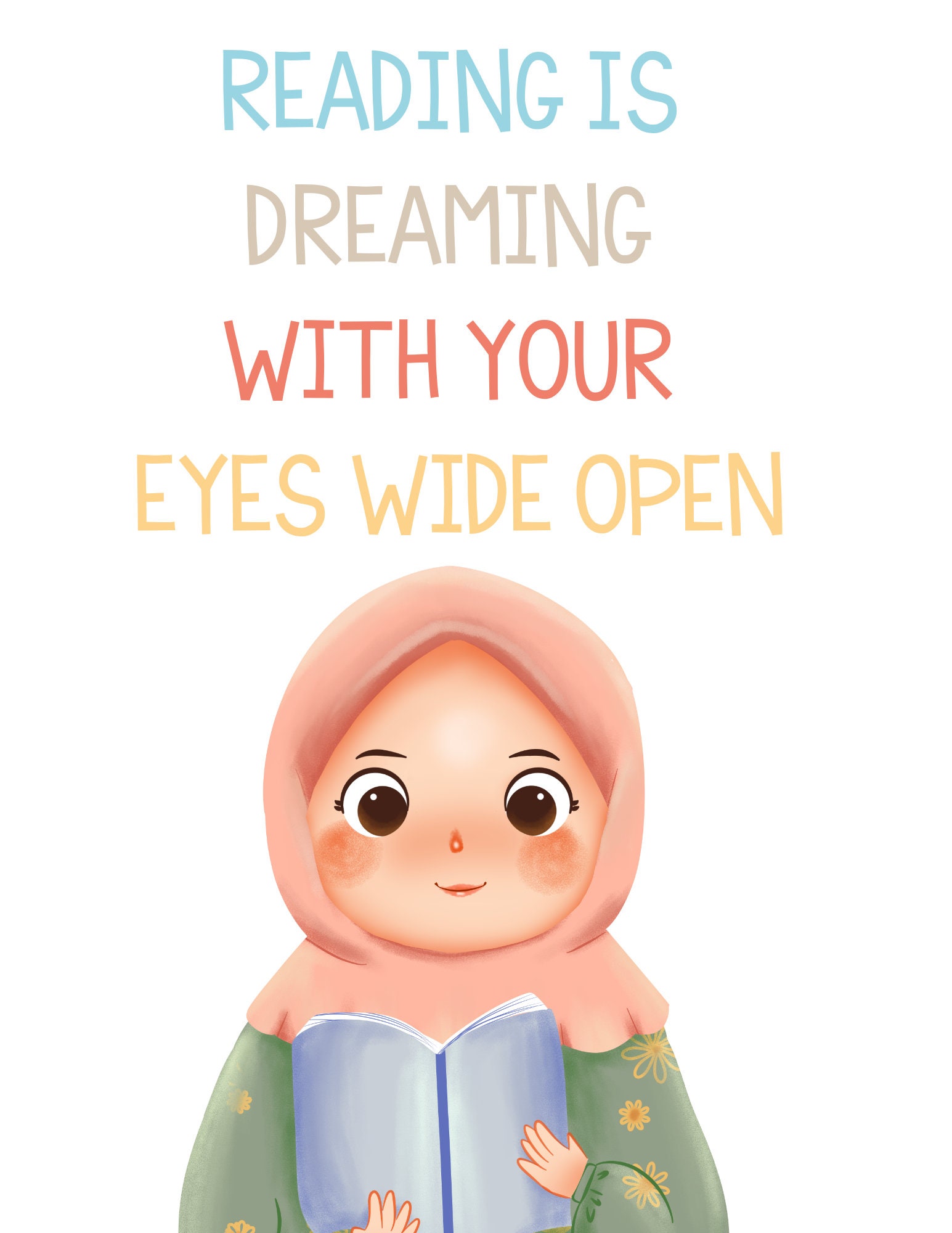 Reading Poster Set | Printable | Literacy | Library | ELA | English ...