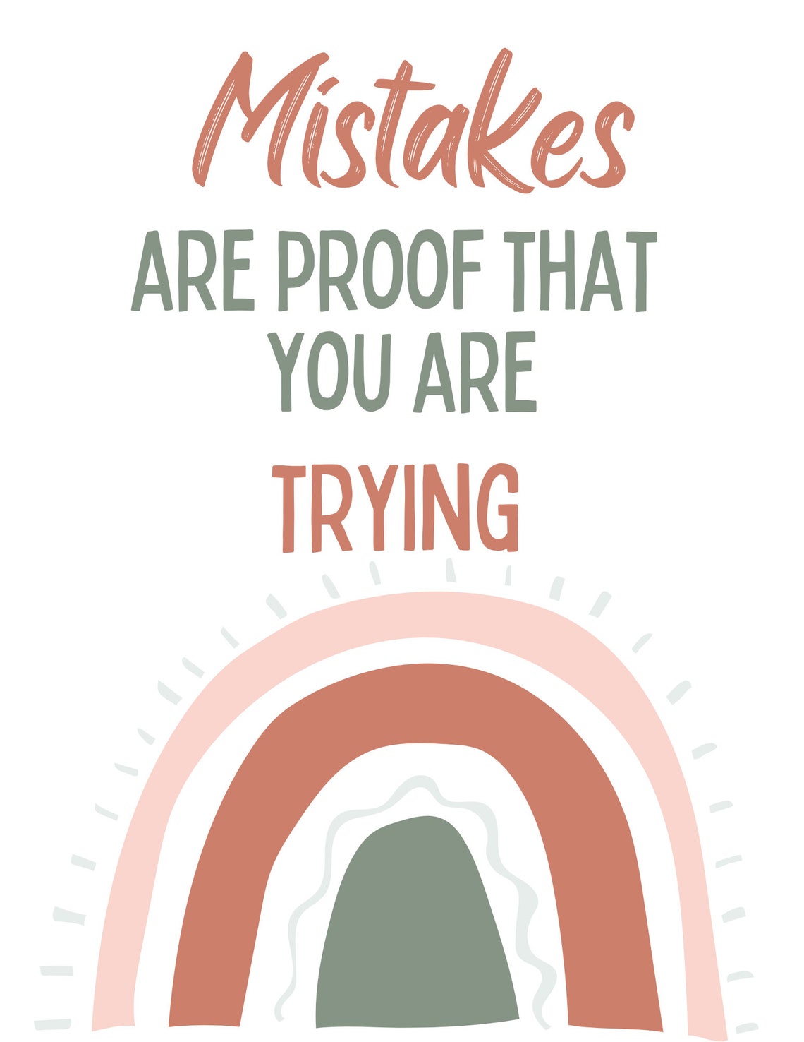 Growth Mindset Classroom Posters: Positive Kid Quotes (digital Download ...