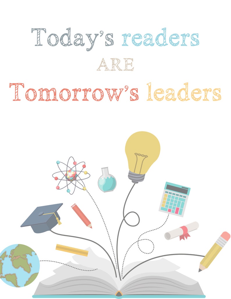 Reading Poster Set | Printable | Literacy | Library | ELA | English ...