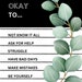 Eucalyptus Theme Classroom Poster Set Growth Mindset 10 Printables ...