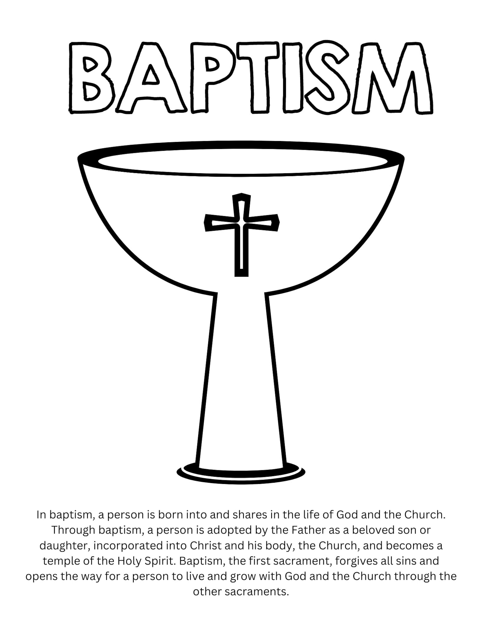 Seven Sacraments of the Catholic Church Sunday School Religious ...