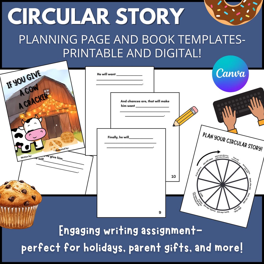 FUN Writing Assignment | Circular Story Project | If You Give A Mouse A ...