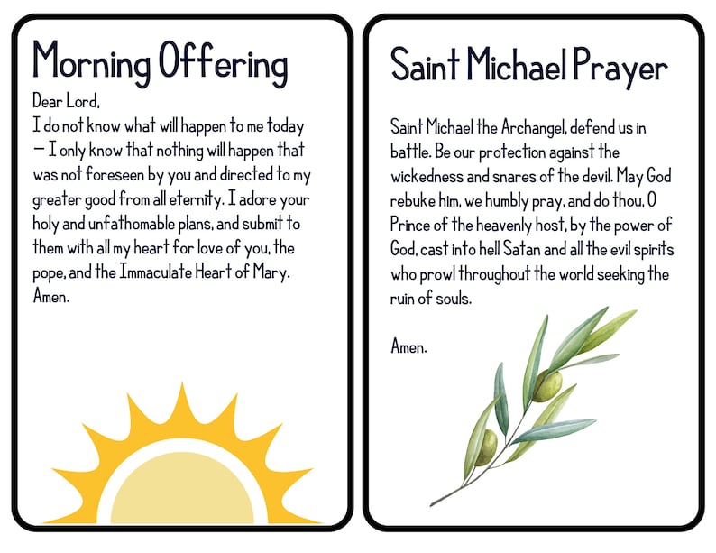 Prayer Booklet | Printable | 19 Prayers Included | Sunday School ...