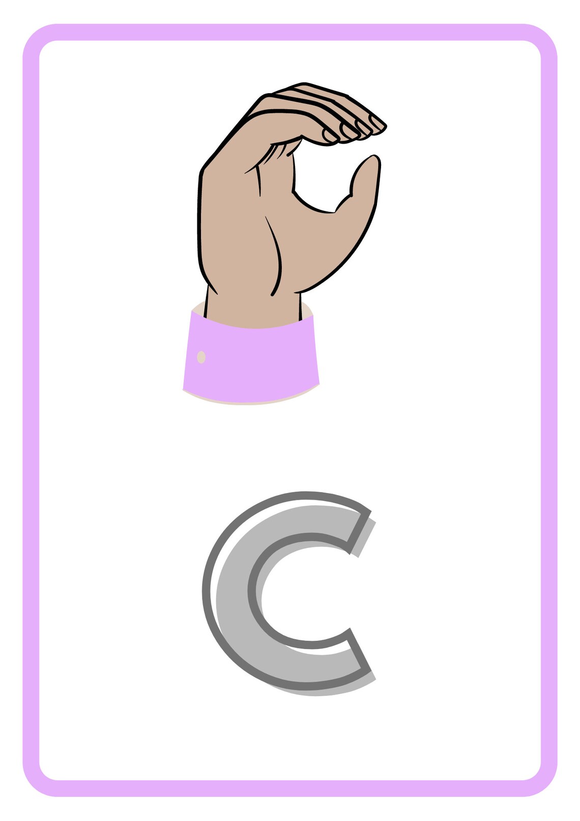 ASL Sign Language Alphabet Posters | Hearing-impaired | Special ...