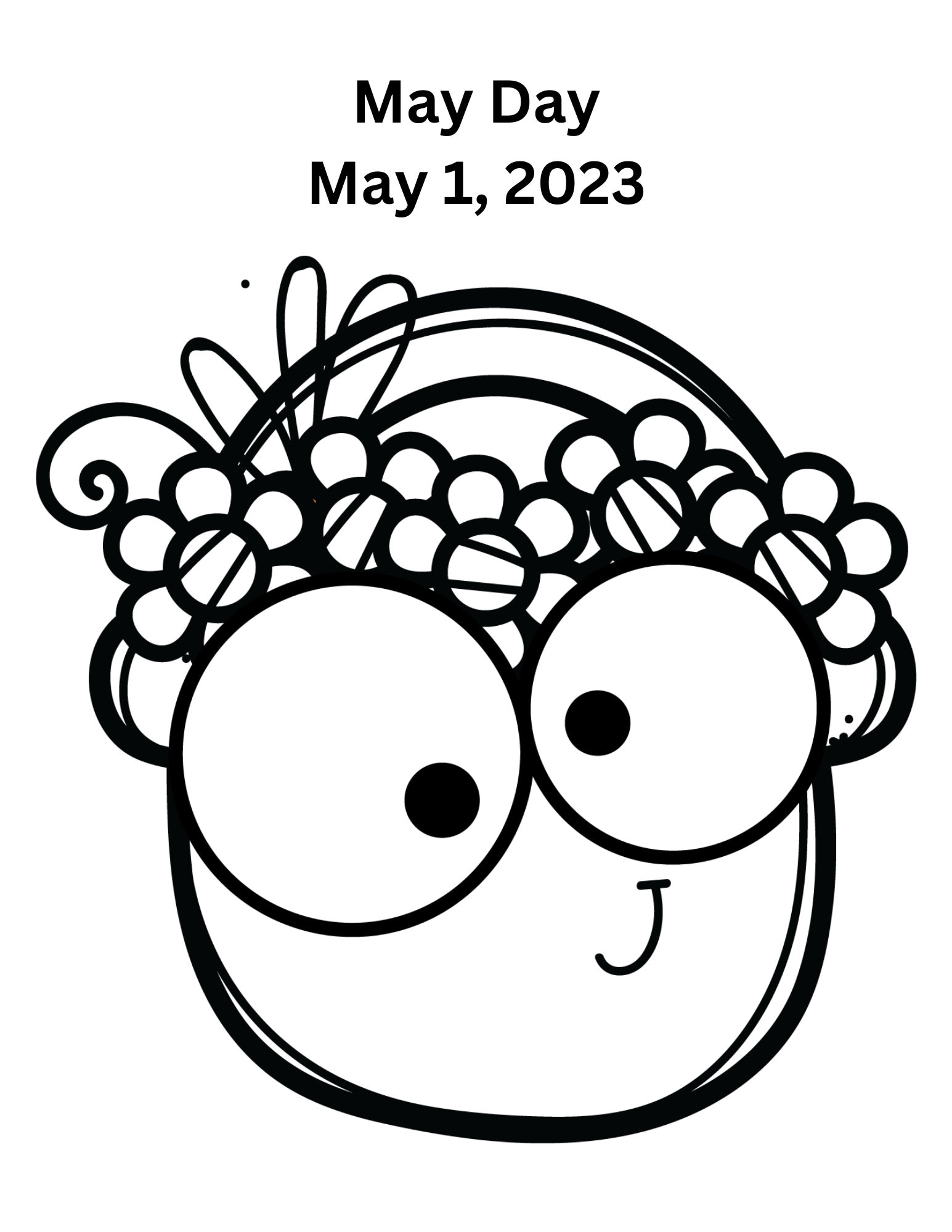 Spring Coloring Pages | Primary | Holidays | Seasons | April Showers ...