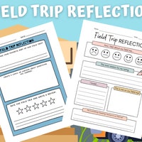 Field Trip Reflection Map - Etsy