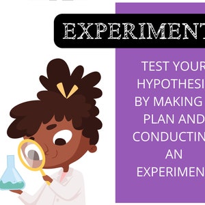 Scientific Method Process Printable Posters | Cute Clip Art of Students ...