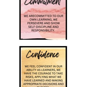 Watercolor IB PYP Poster Set: Transdisciplinary Themes, Learner Profile ...