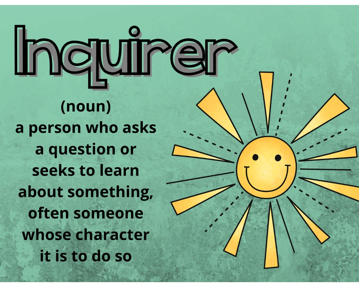 IB PYP Poster Set Cute Camping Theme All Essential Elements Inc ...