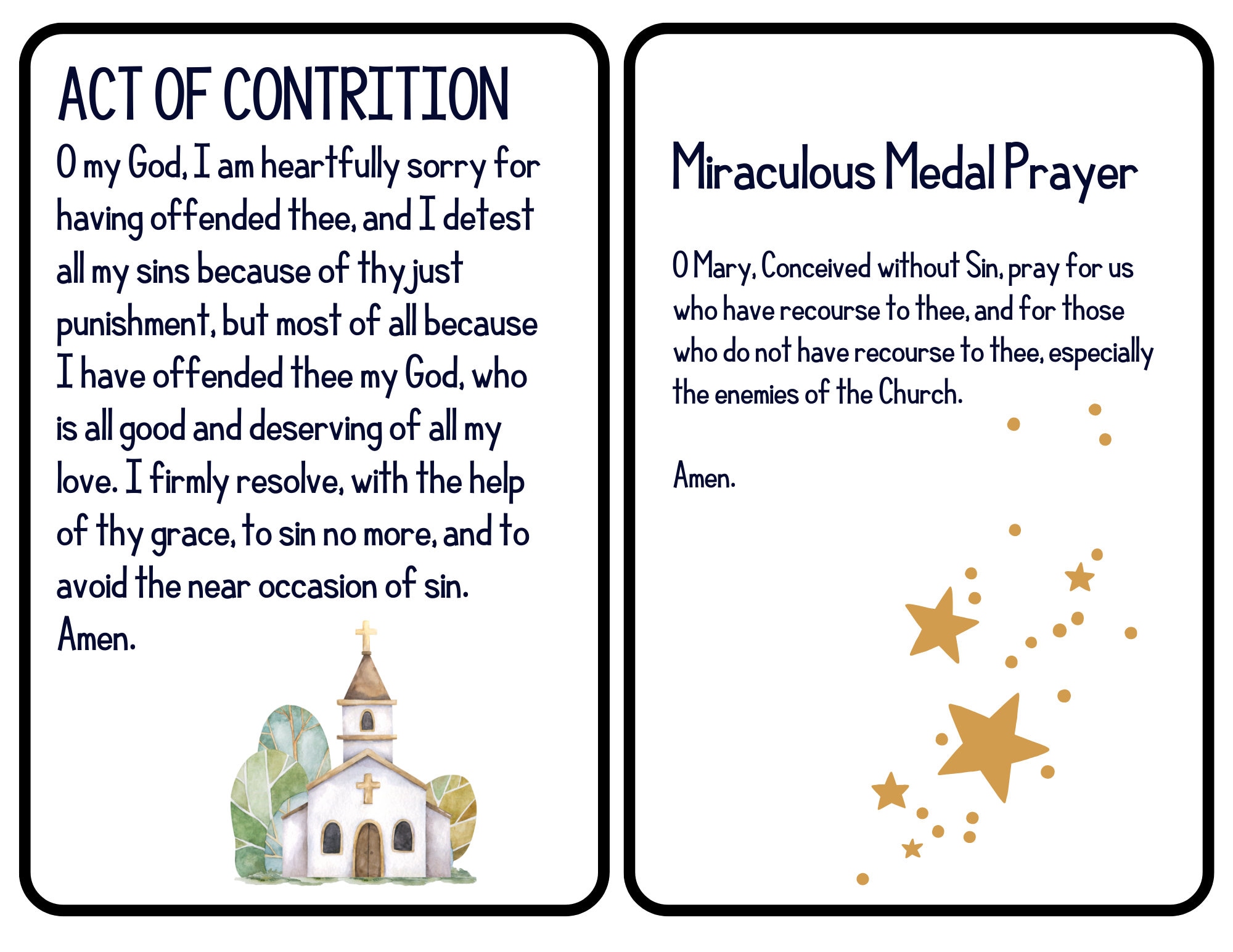 Prayer Booklet | Printable | 19 Prayers Included | Sunday School ...