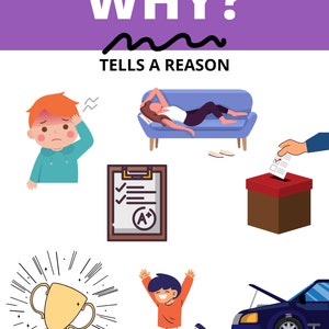 WH Question Visual Aids | Who? What? When? Where? Why? How? | Speech ...