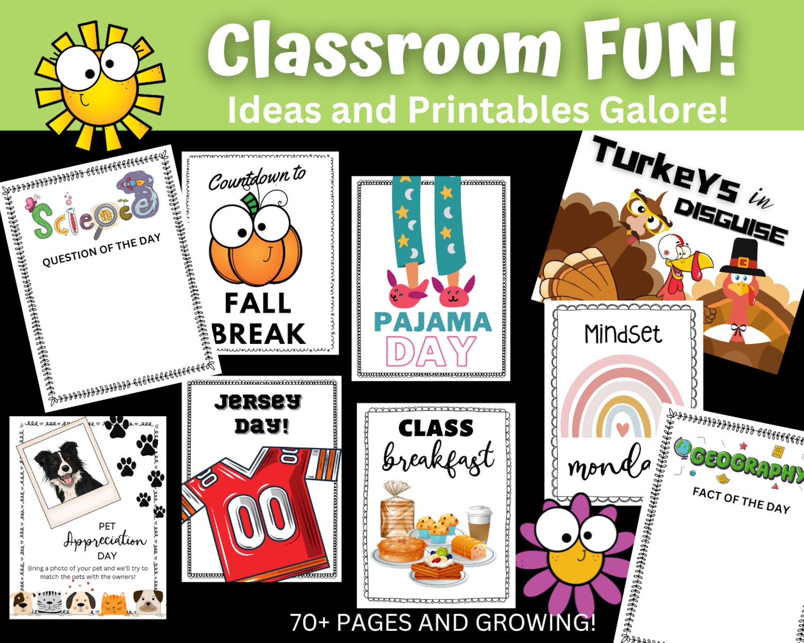 Classroom FUN Ideas and Activities for the Whole Year Humor in the ...
