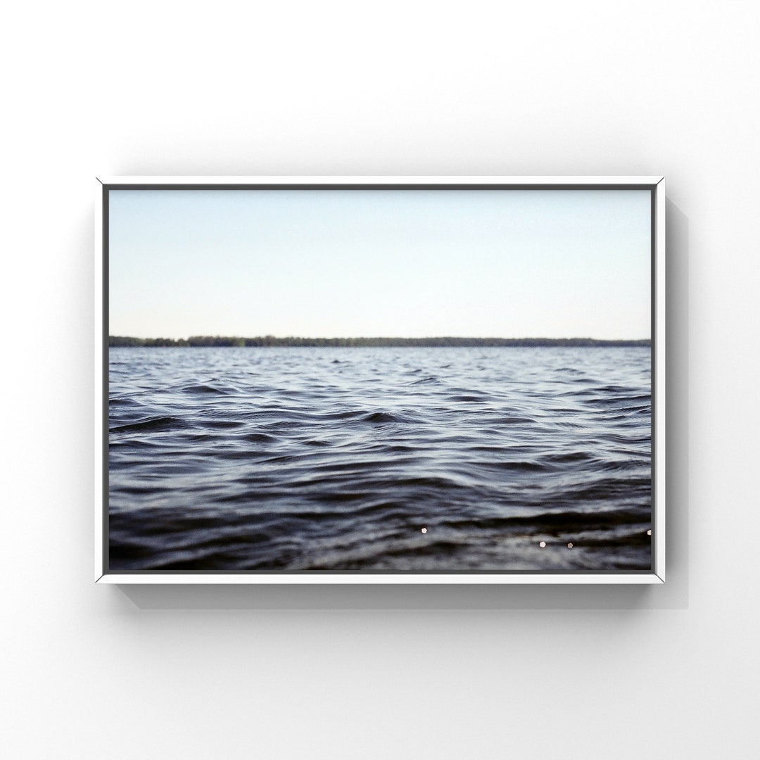 Midwest Lake Photo Print: Cabin-core Wall Art (digital Download) - Etsy