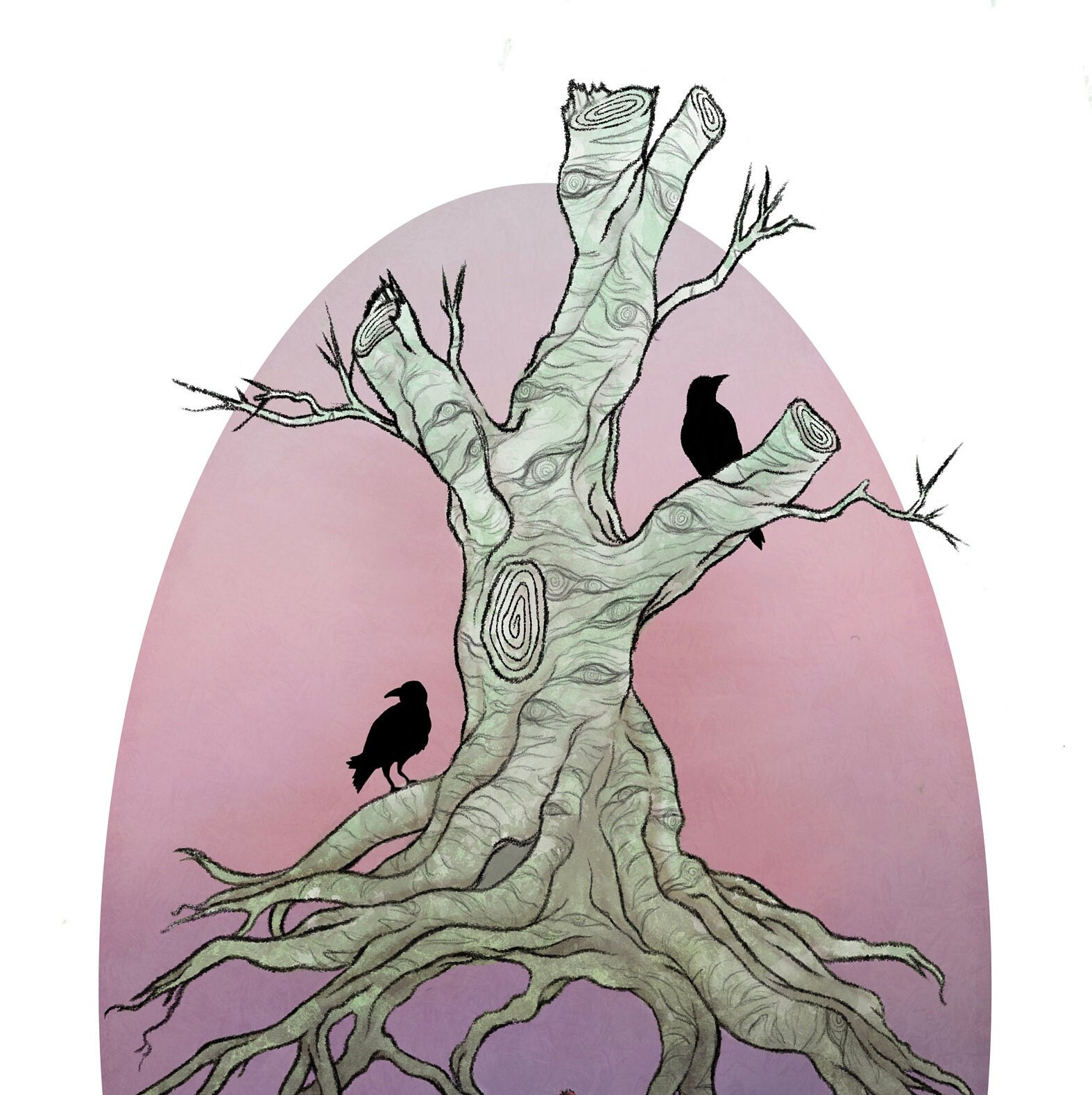 Decaying Fox decomposition Life and Death Art Print - Etsy