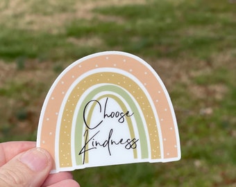 Kindness Sticker | Etsy