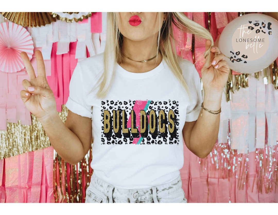 Bulldogs | Bulldogs Leopard Print | School Mascot | Sublimation - Etsy