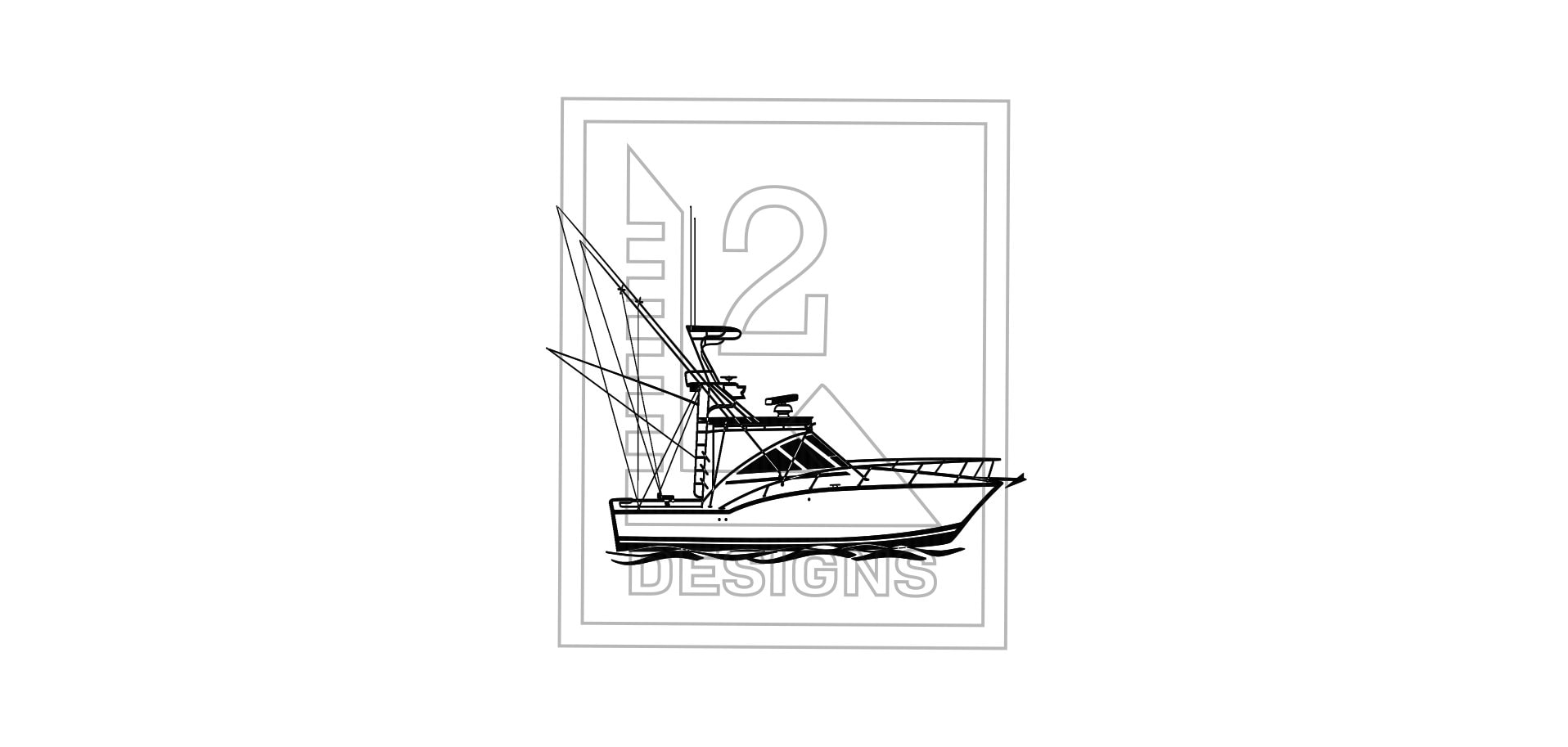 Sportfish Boat SVG Digital File - Etsy