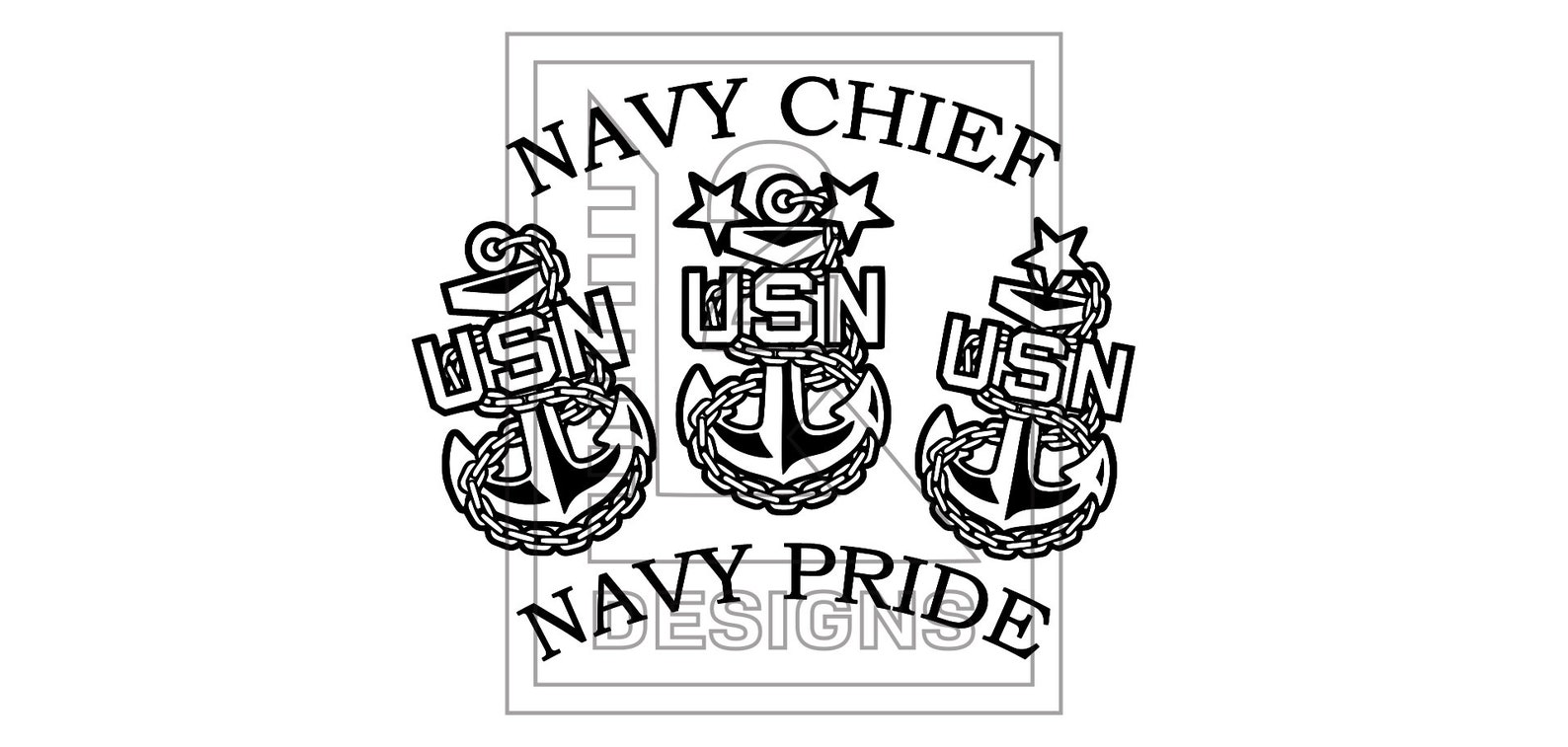 Navy Chief Navy Pride SVG Digital File - Etsy
