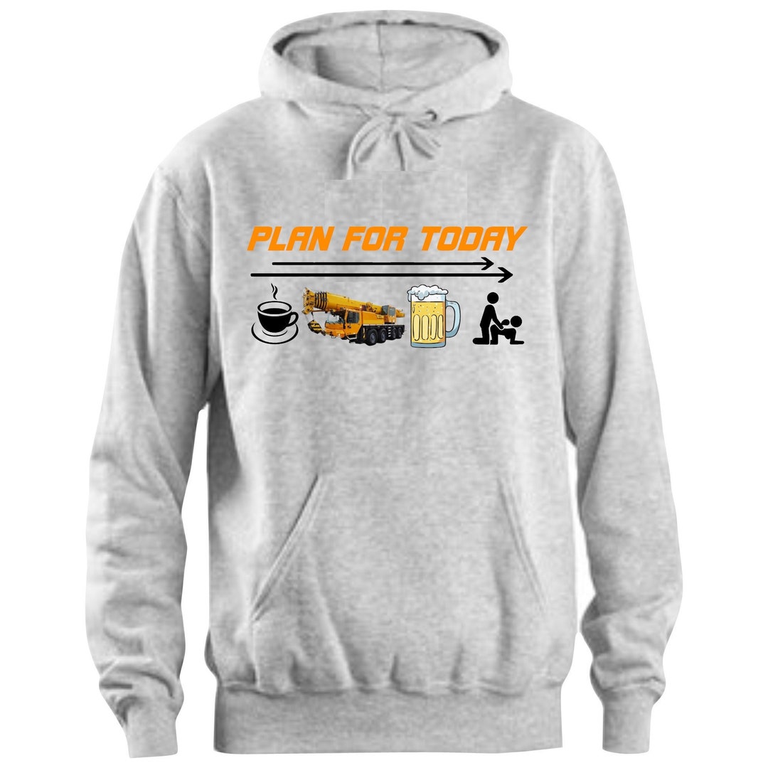 Construction Crane Hoodie, Gift for Crane Operator, Funny Heavy ...