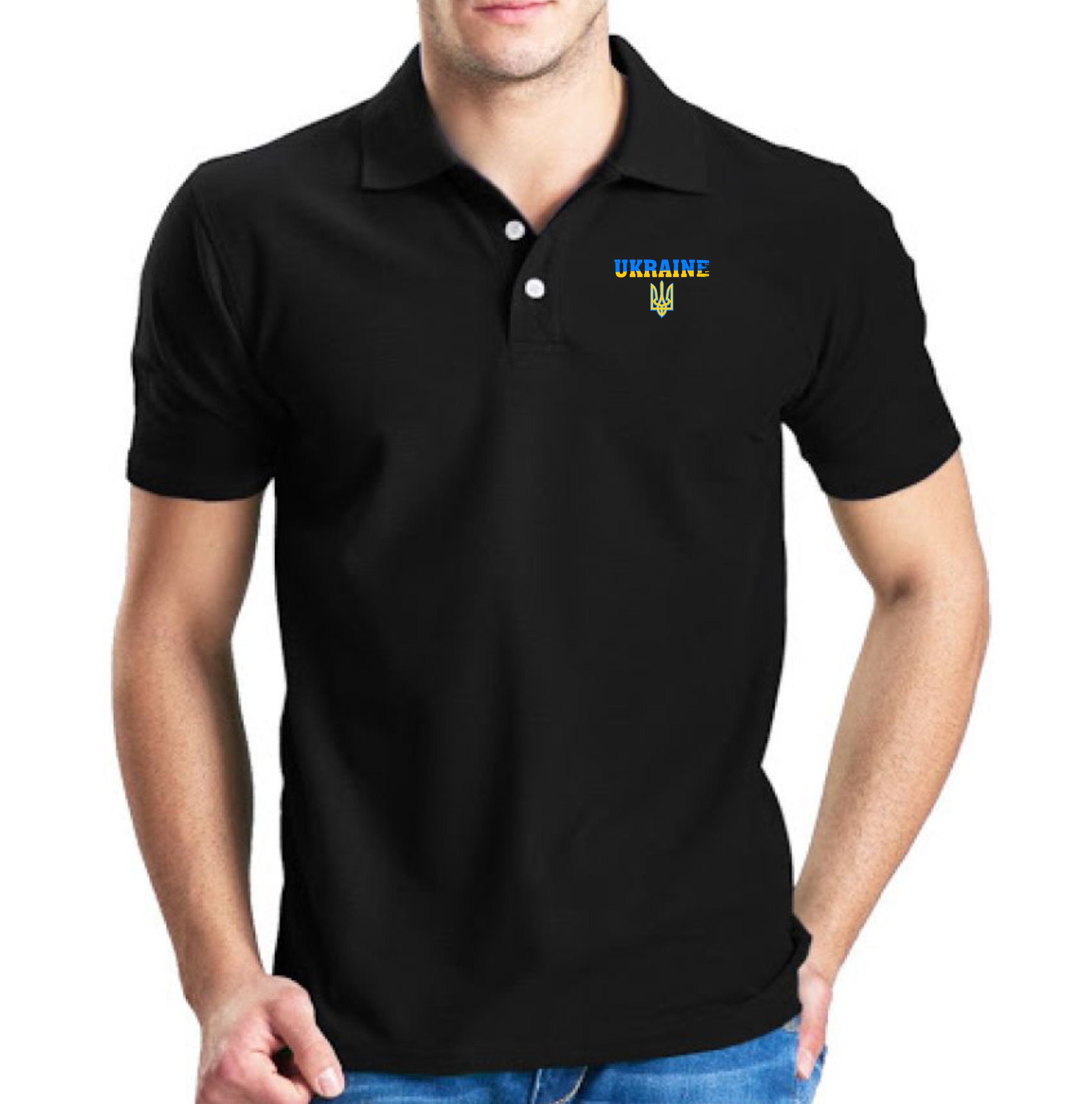 Support for Ukraine Polo T-shirt Ukraine Polo T-shirt With - Etsy Australia