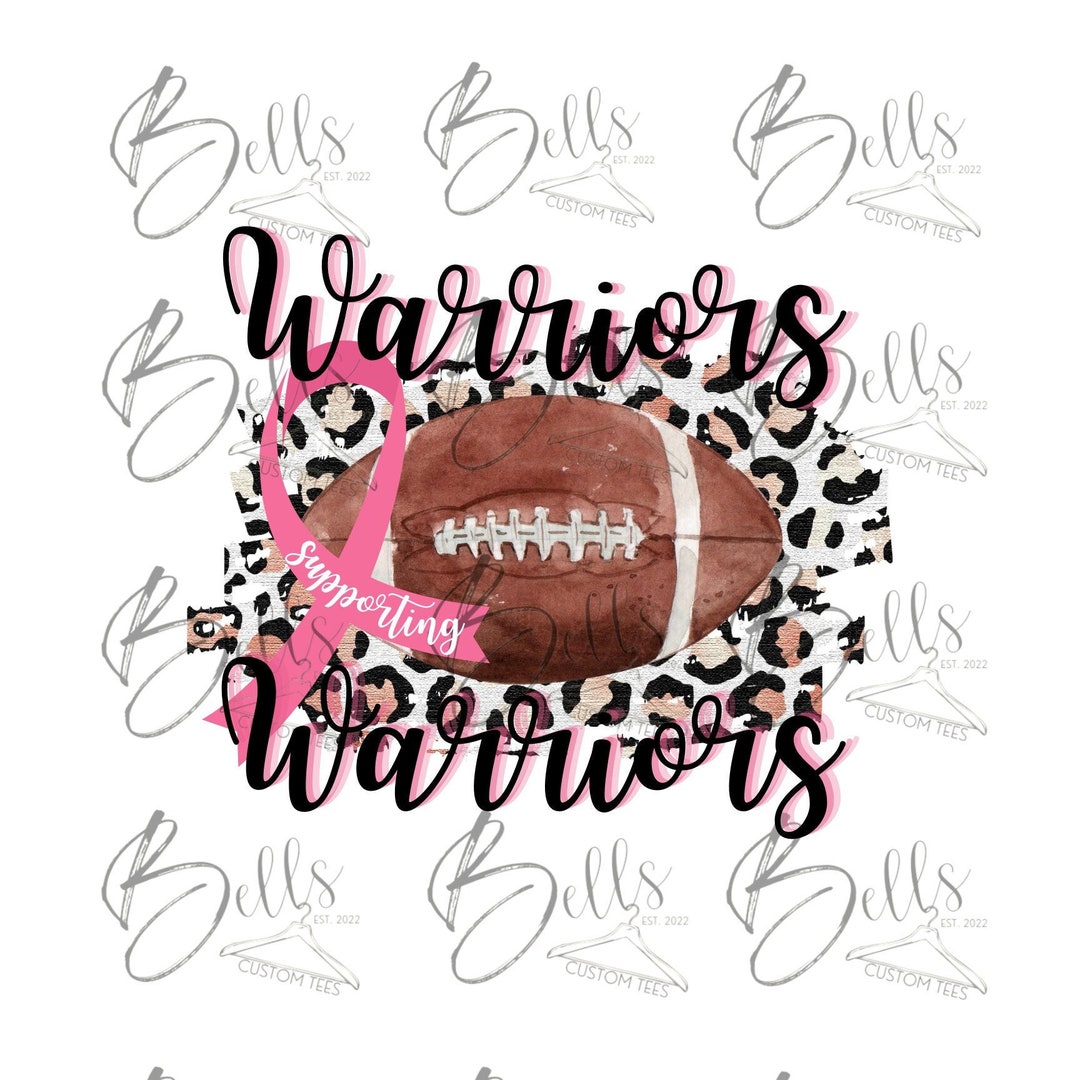 Warriors Supporting Warriors. Pink Ribbon. Leopard Pink. - Etsy