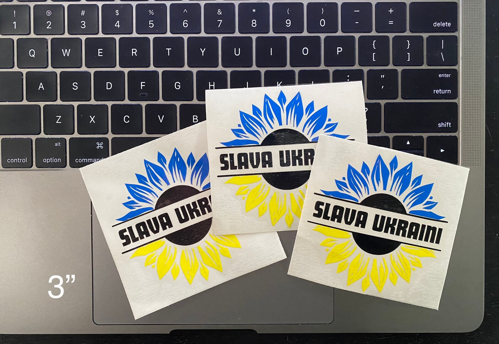 Slava Ukraini Sunflower Decal Ukraine Sticker Car Laptop | Etsy