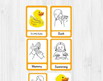10 Printable Makaton Emotions Communicationsupport Sign Flash Cards ...