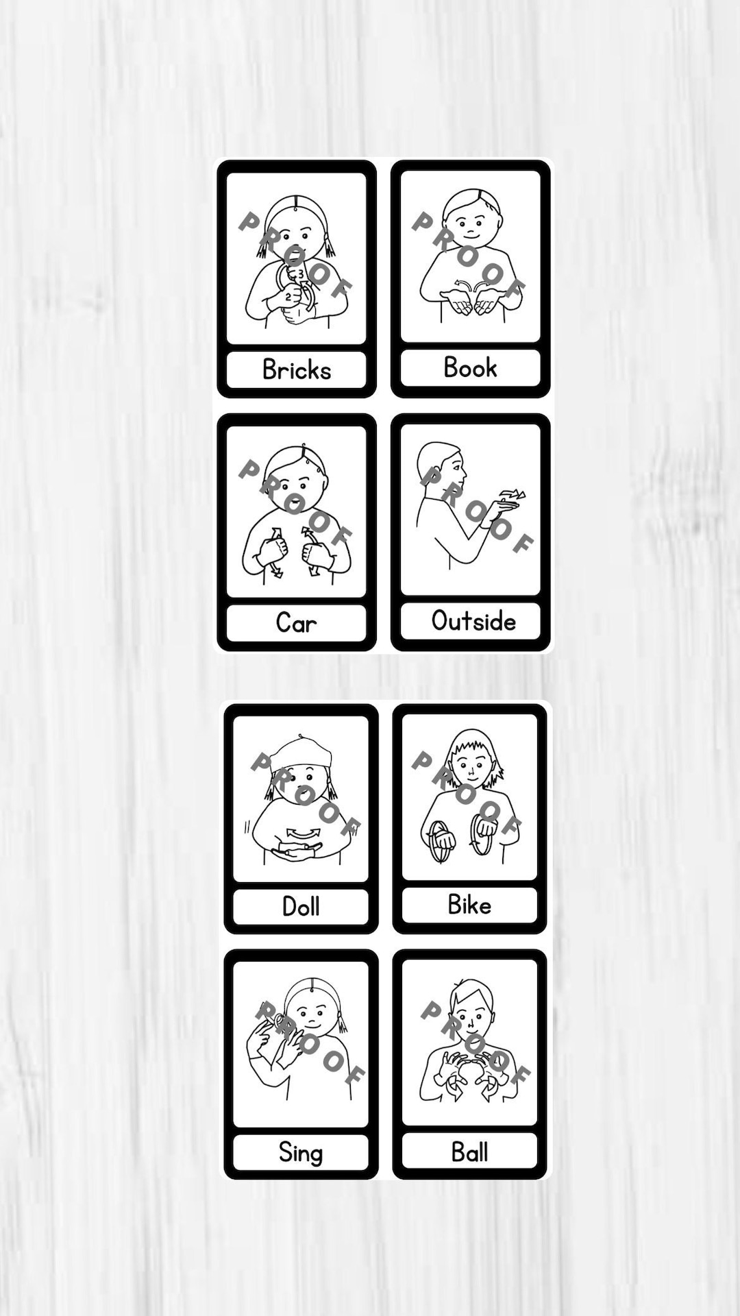 10 Printable Makaton Emotions Communicationsupport Sign Flash Cards ...