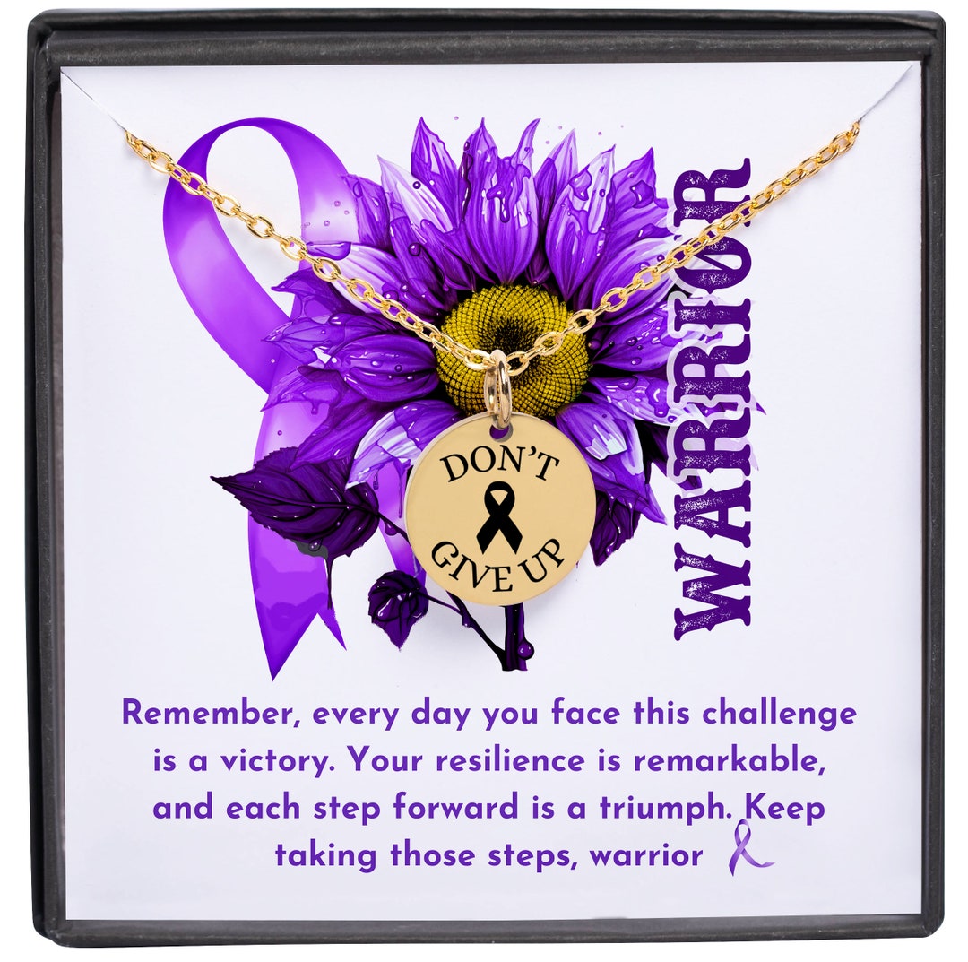 Pancreatic Cancer Support Survivor Gift for Strong Woman Gift for ...