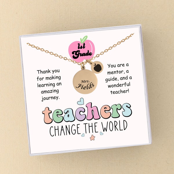 Teacher Jewelry - Etsy