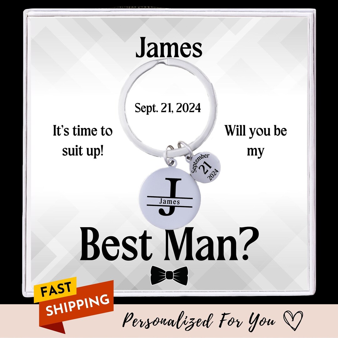 Best Man Gift Best Man Gifts Personalized Best Man Proposal Best Man ...