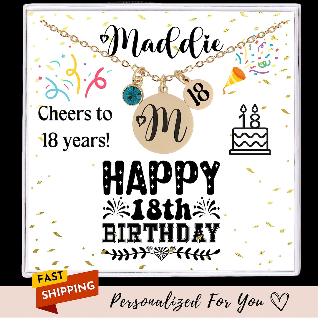 18th Birthday Gift for Her, 18 Birthday Gift for Her, 18th Birthday ...