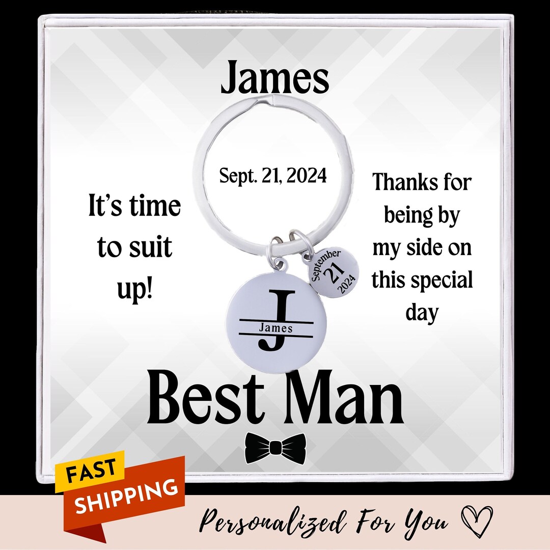 Best Man Gift Best Man Gifts Personalized Best Man Proposal Best Man ...