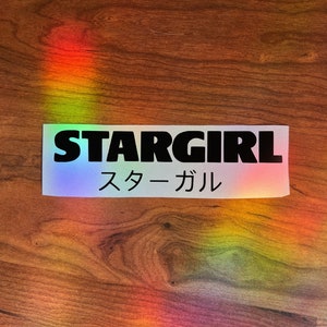 STARBOY STARGIRL the Weeknd Fan Art Decal - Etsy